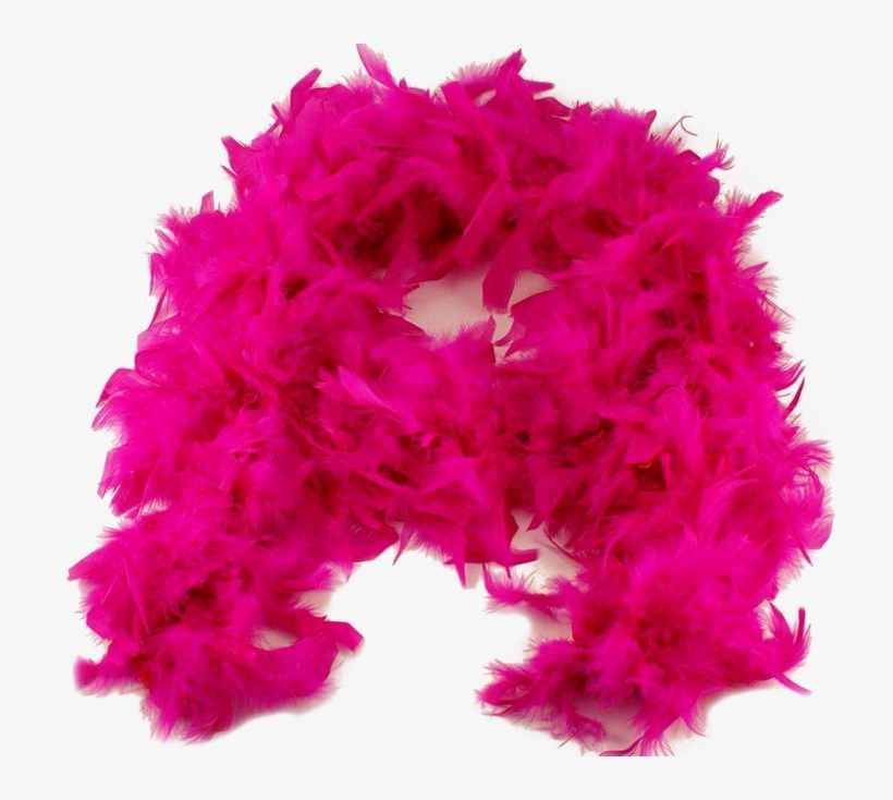 Pink Feather Boa Clipart