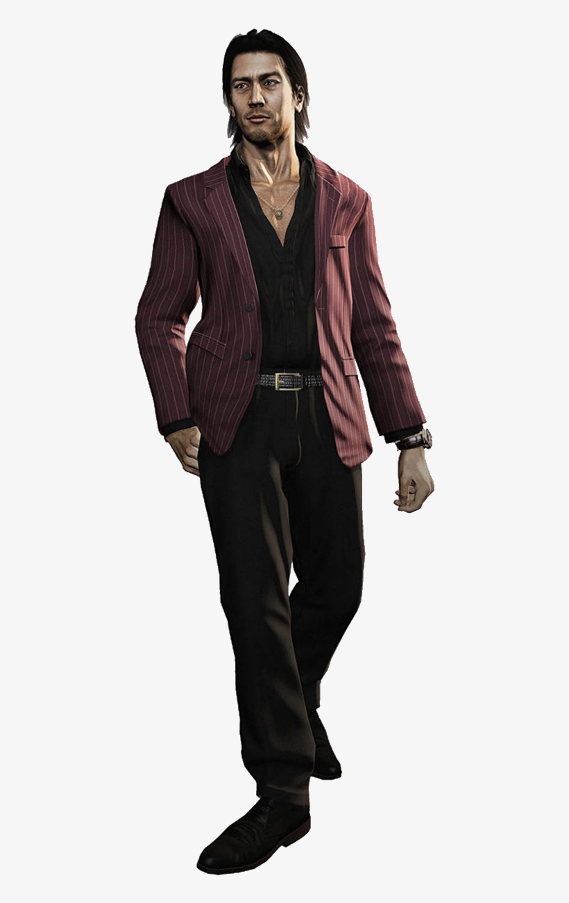 Shun Akiyama In Yakuza 5 Render By Yukizm - Yakuza Game Concept Art ...