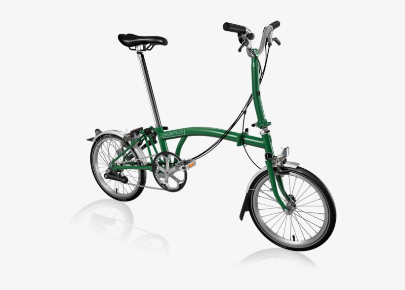 Brompton M6l Standard - Brompton M3l Tempest Blue - Free Transparent ...