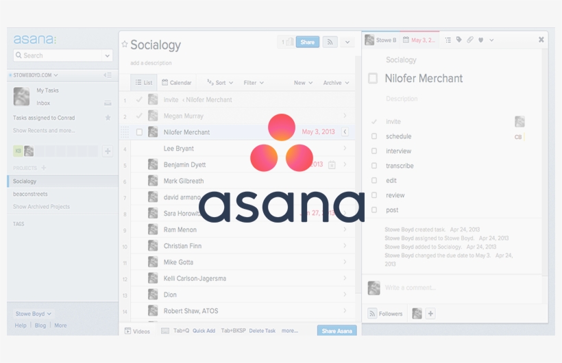 Top 10 Alternatives To Asana - Asana - Free Transparent PNG Download ...