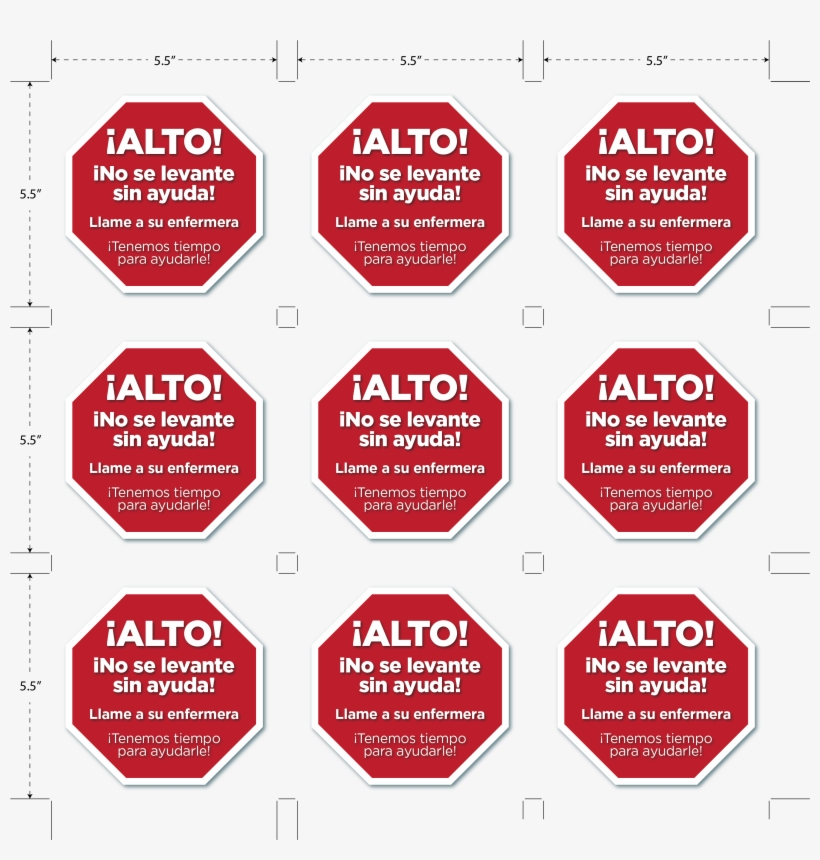 Spanish Magnets Stop Sign-01 - Key Sticker Alfa Romeo - Free ...