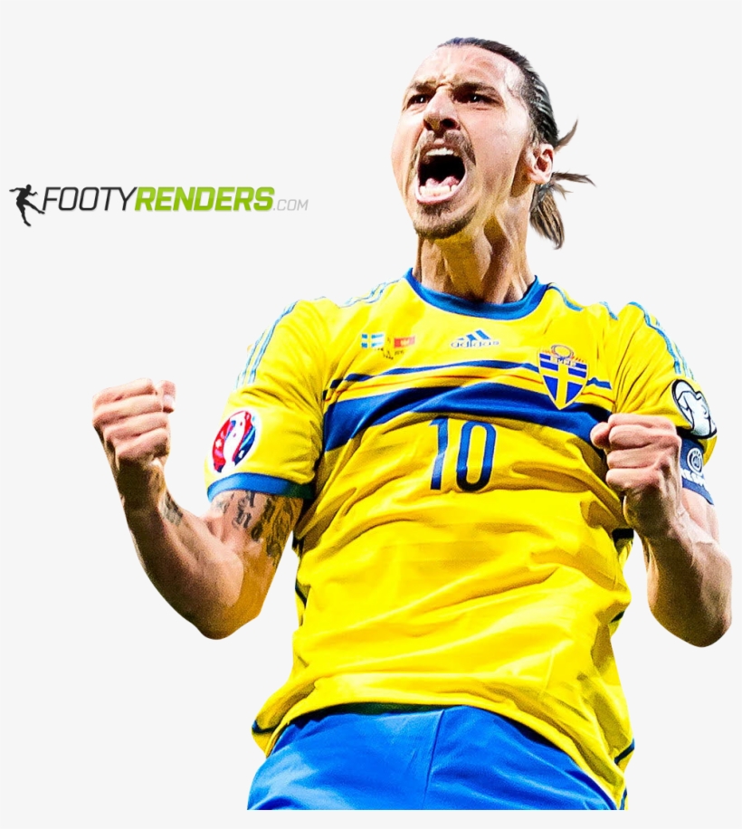 Zlatan Ibrahimovic Render - Zlatan Ibrahimovic Sweden Png - Free ...