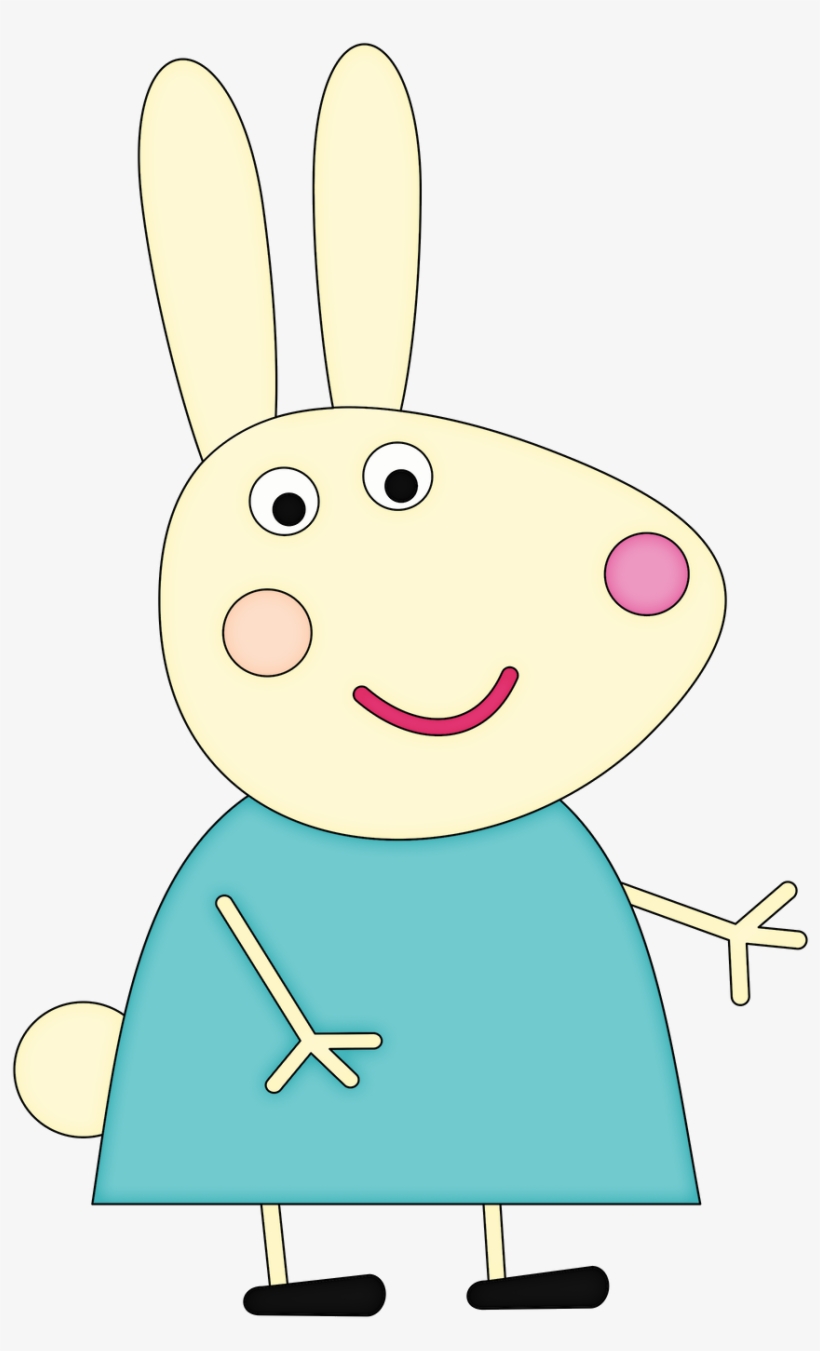 Peppa - Minus - Rebecca Rabbit Peppa Pig Png - Free Transparent PNG ...