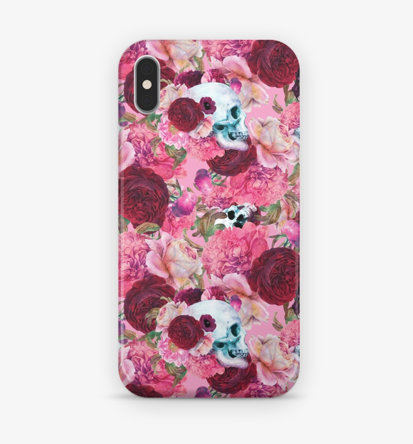 Case Skull Roses Rosa De Bianca Rodriguesna - Mobile Phone Case - Free ...
