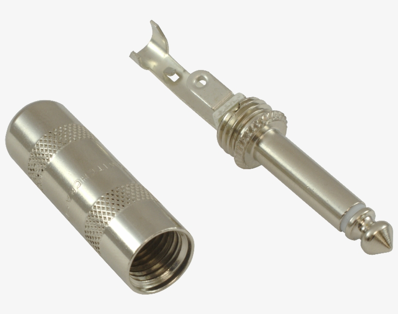 Plug - Switchcraft, 1/4\ - Switchcraft #280 - 1/4" Mono Straight Plug ...