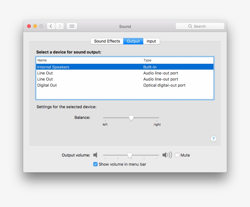 Sound Output Devices - Mac Os Usb Sound Output - Free Transparent PNG ...