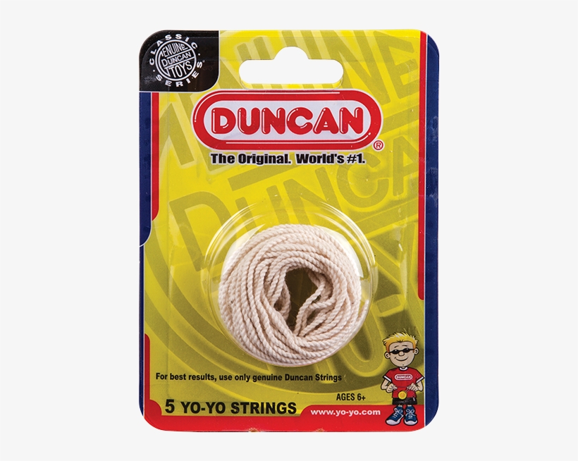 Image - Duncan Yo Yo String 5 Pack White Cotton - Free Transparent PNG ...