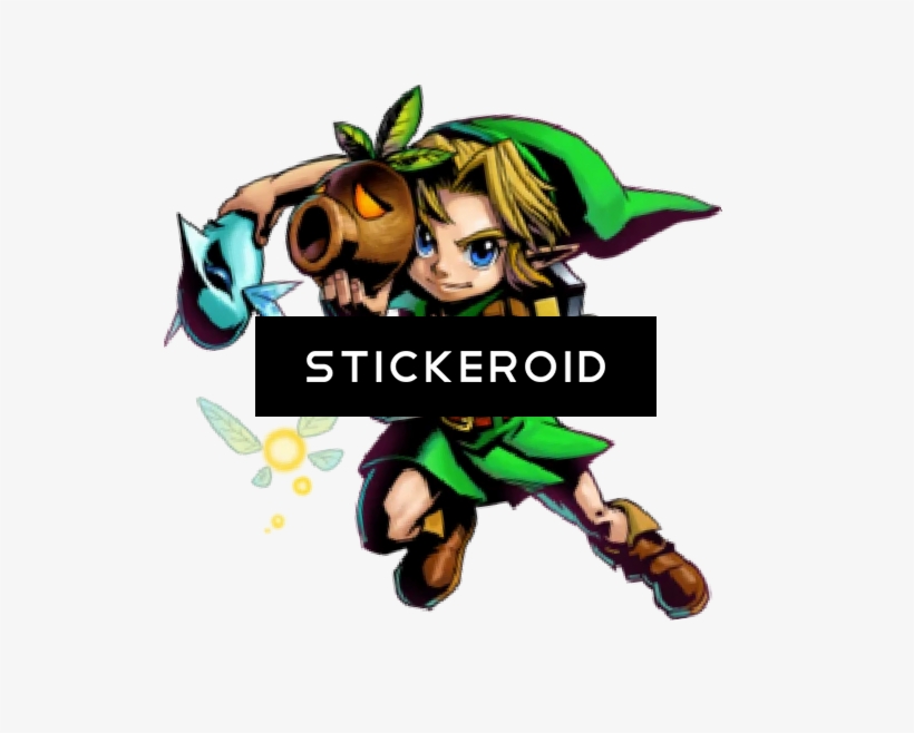 The Legend Of Zelda Logo - Legend Of Zelda: Majora's Mask 3d Original ...