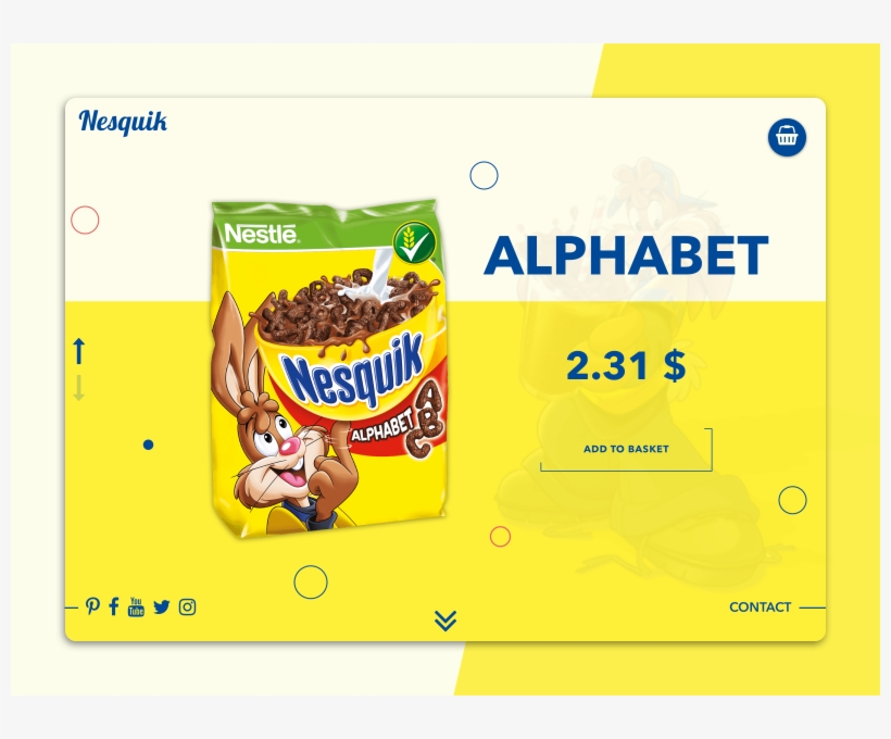 Nestle Nesquik Crispy Breakfast 44% Vollkorn 375gms - Free Transparent ...