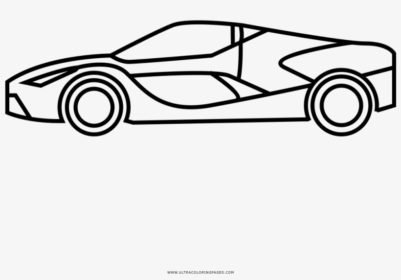 Laferrari Drawing Vector Free - Free Transparent PNG Download - PNGkey