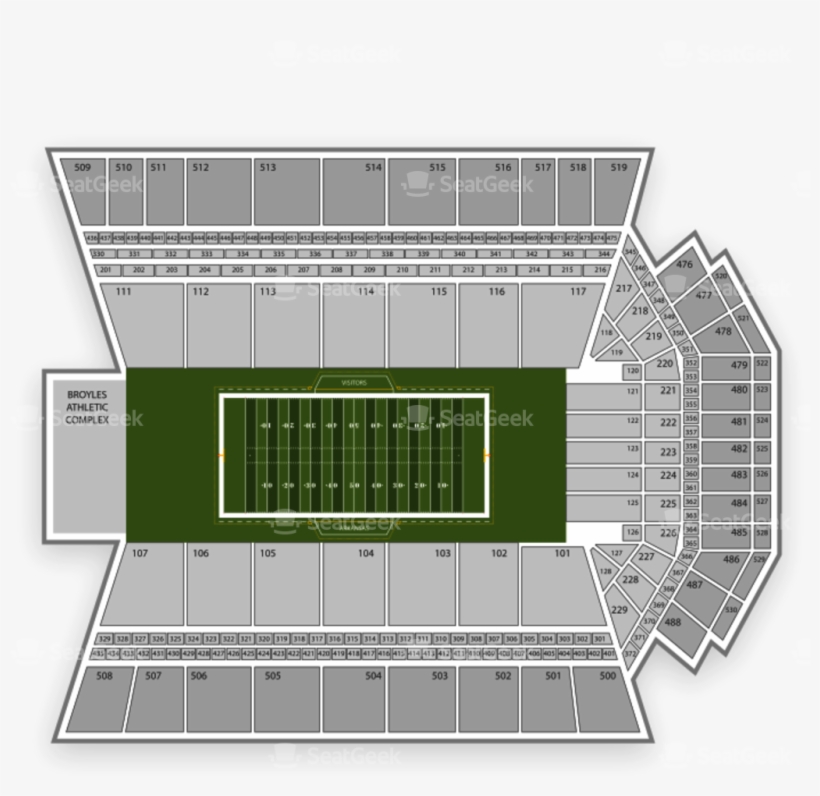 Arkansas Razorbacks Football Tickets - Plan - Free Transparent PNG ...