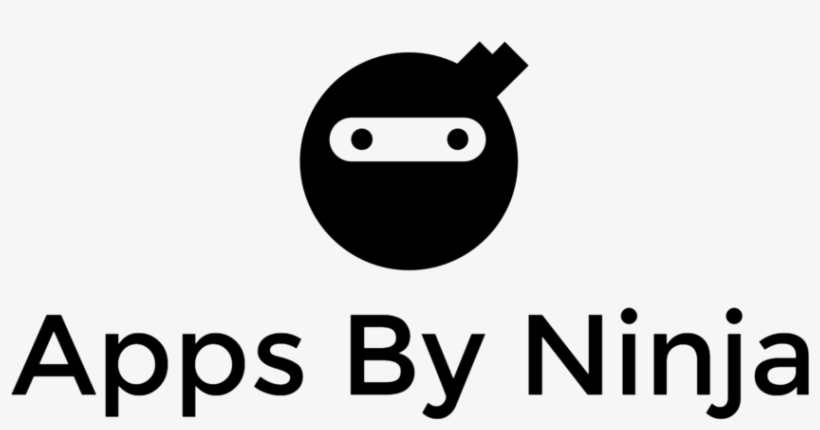 Apps By Ninja Logo Black - Free Transparent PNG Download - PNGkey