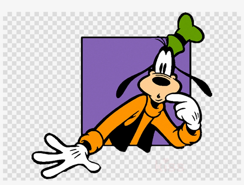 Goofy Square Clipart Goofy Mickey Mouse Pluto - Free Transparent PNG ...