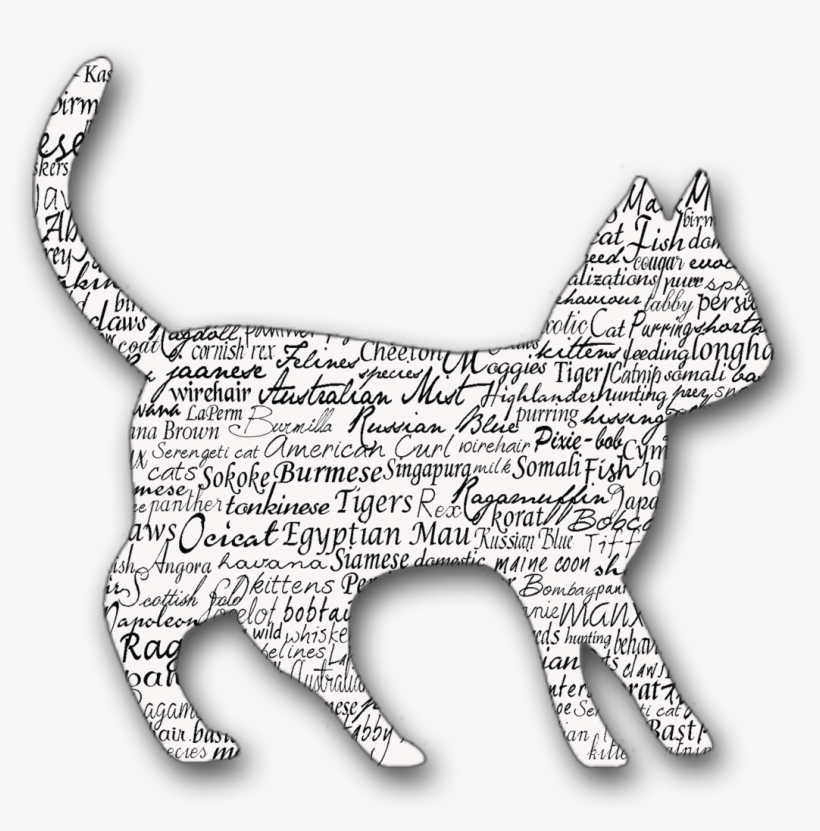 Cat Outline - Free Transparent PNG Download - PNGkey