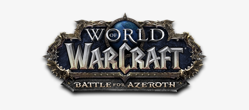 World Of Warcraft Battle For Azeroth Logo - Free Transparent PNG ...