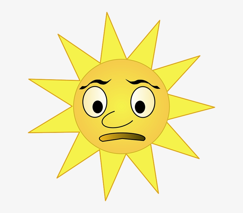 Eyes, Sun, Cartoon, Half, Free, Sad, Rays, Grumpy - National Flag ...