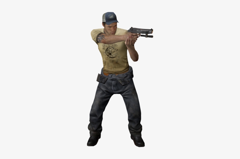 Render-ellis - Left 4 Dead 2 Characters Ellis - Free Transparent PNG ...