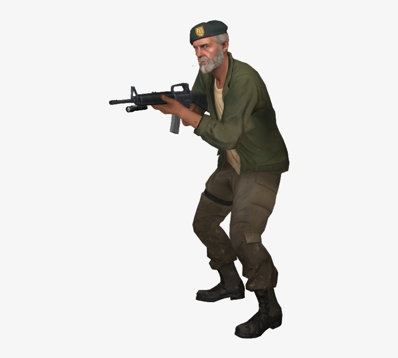 Bill 1 - Bill Left 4 Dead Png - Free Transparent PNG Download - PNGkey