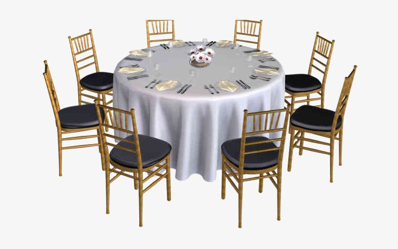 Party Table Png Vector Free Library - Table Rental - Free Transparent ...