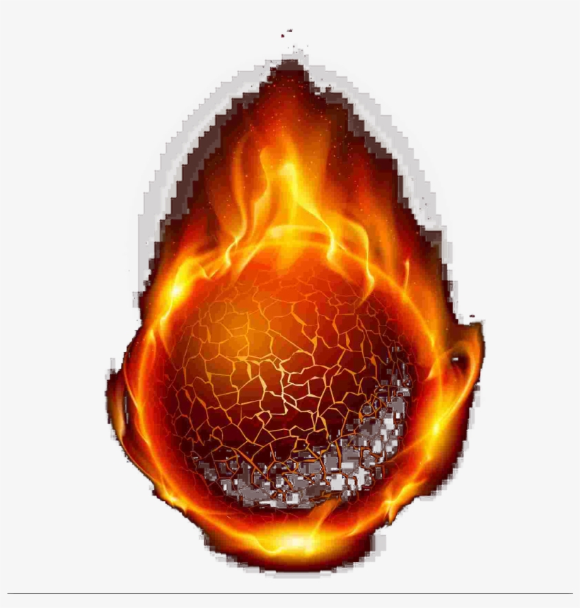 Bola De Fuego Png