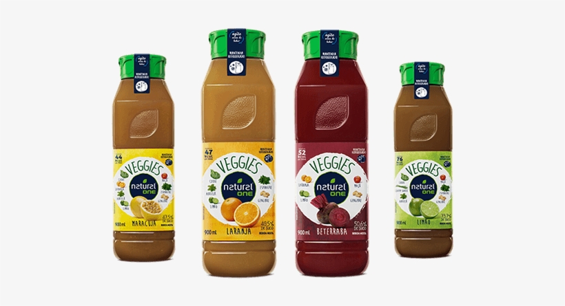 Garrafas De Natural One Refrigerada Veggies - Veggies Natural One ...