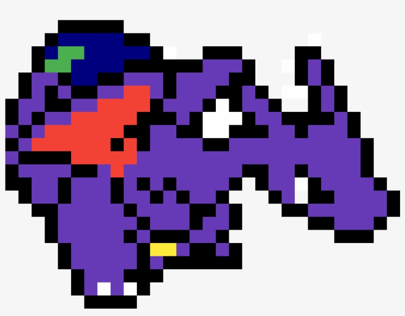Shiny Charizard Pixel Art