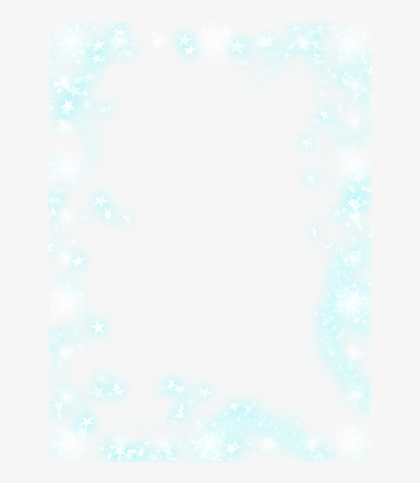 Mq Glitter Stars Silver Frame Frames Border Borders - Paper - Free ...