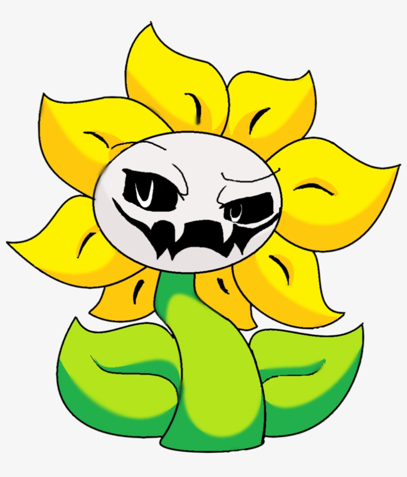 Undertale Flowey Png - Free Transparent PNG Download - PNGkey