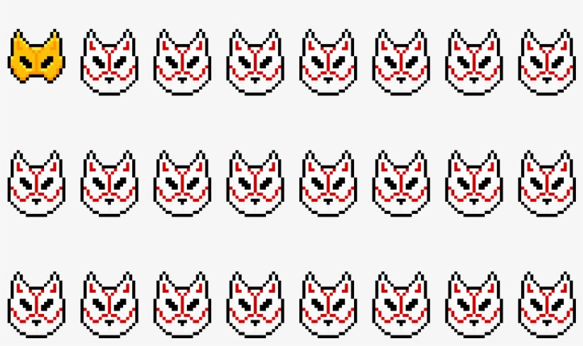Kitsune Mask Collab - Mask - Free Transparent PNG Download - PNGkey