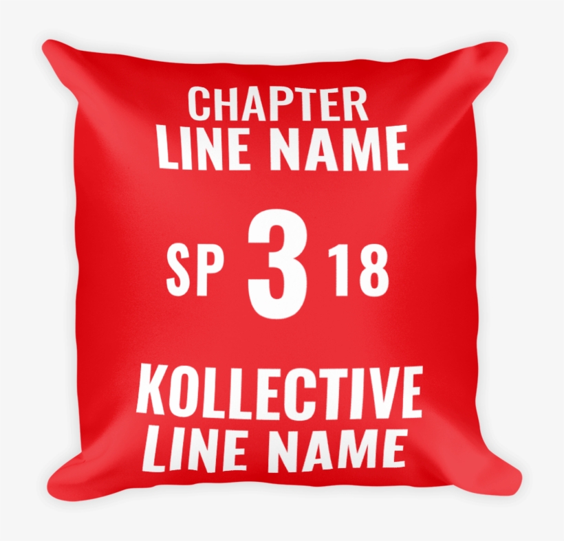 Kappa Mcmxi Line Pillow - Free Transparent PNG Download - PNGkey