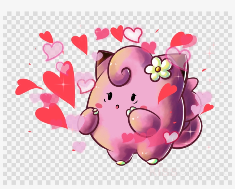 Jigglypuff And Clefairy Png Clipart Clefairy Jigglypuff - Clefairy ...