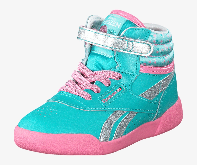 Frozen F/s Hi Aqua Faze/silvr/pixie Pnk - Free Transparent PNG Download ...