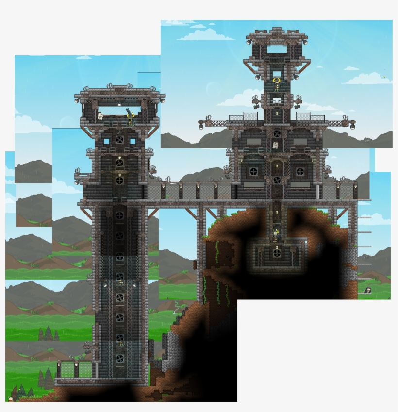 Surveillance Prison Towers - Prison Towers - Free Transparent PNG ...