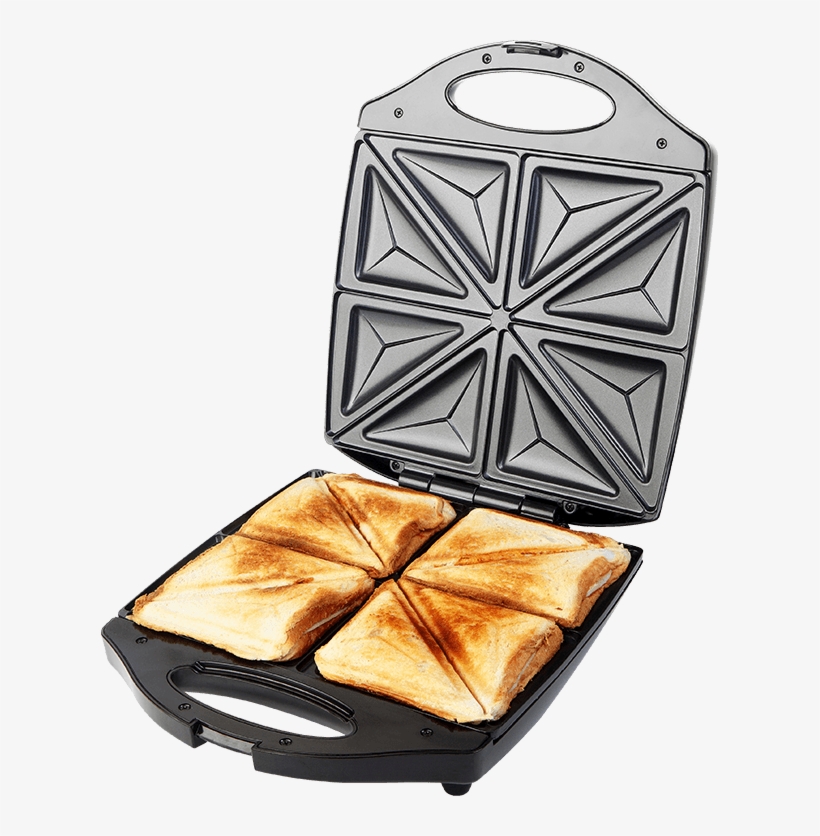 Ecg S 199 Quattro - Triangle Sandwich Maker - Free Transparent PNG ...