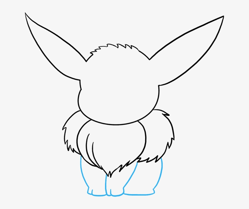 How To Draw Eevee - Eevee Drawing - Free Transparent PNG Download - PNGkey