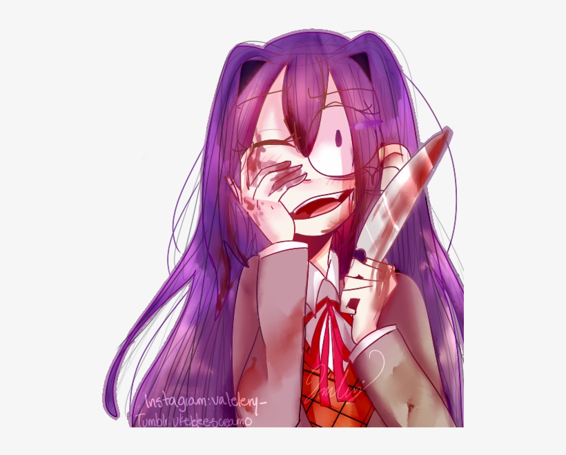 My Art Ddlc Yuri Doki Doki Literature Club Ddlc Ukelelee-screamo ...
