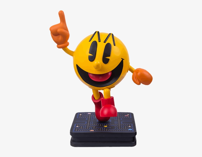 Pacman 17” Statue - Pac-man Statue - 17 Inch - Free Transparent PNG ...