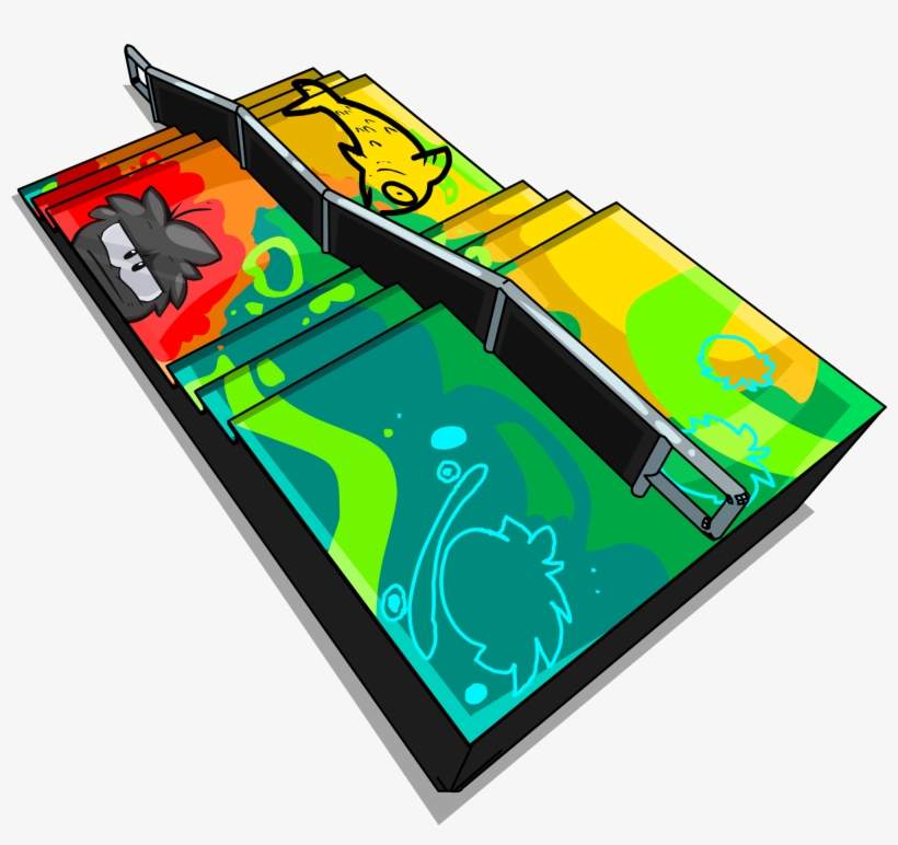 Graffiti Stair Ramp Sprite 004 - Graphic Design - Free Transparent PNG ...