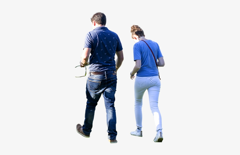 Background Removed From This Image Of A Man And A Woman - Standing ...