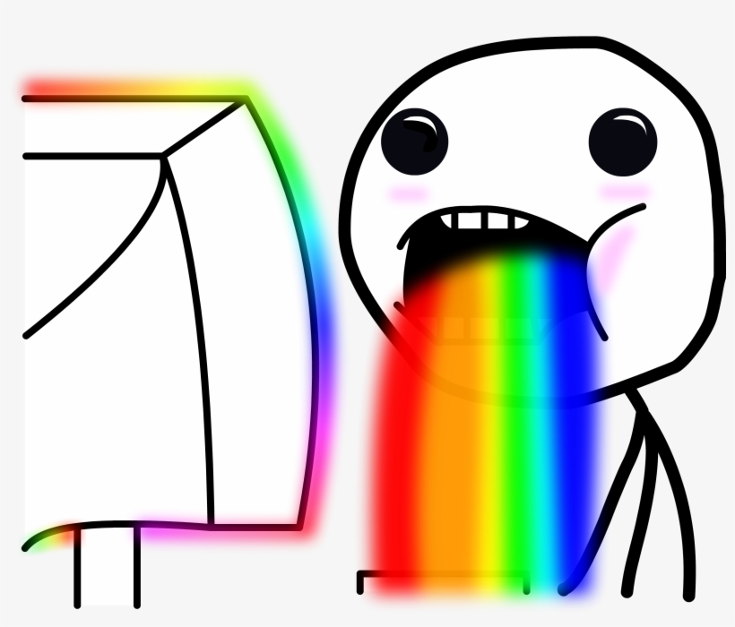 Rainbow Meme Png - Free Transparent PNG Download - PNGkey