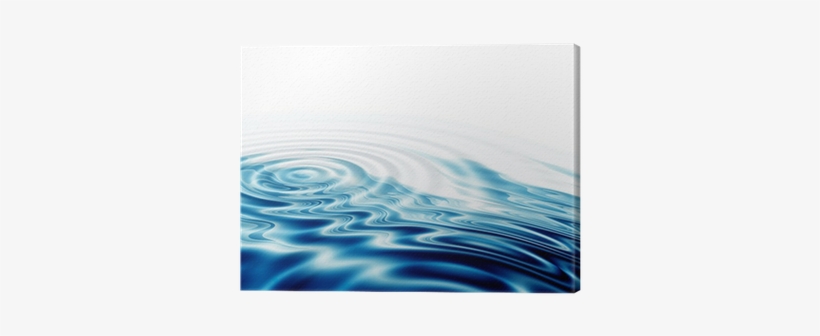 Crystal Clear Water Ripples Canvas Print - Richard Haberman Partial ...
