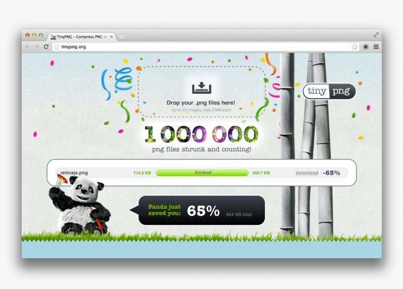 Tinypng Uses Smart Lossy Compression Techniques To - Portable Network ...
