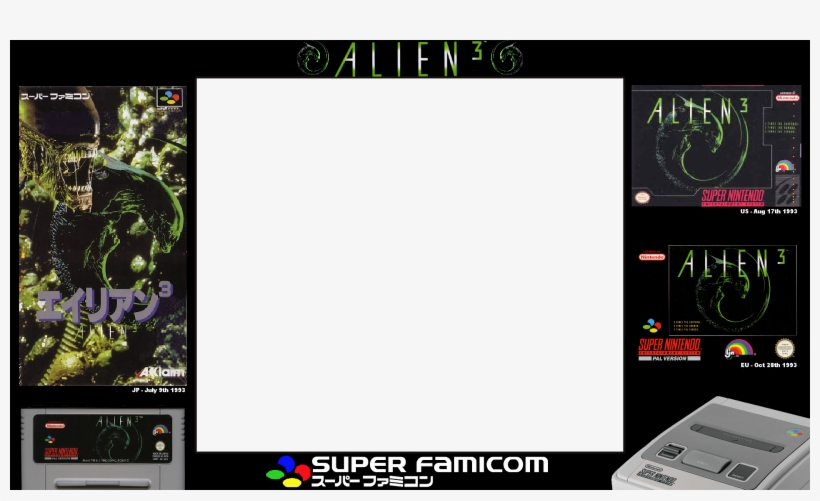 Super Nintendo Entertainment System - Alien 3 - Snes Game - Free ...