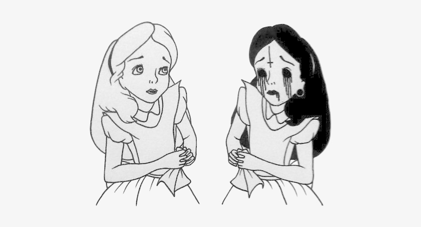 Drawing Creepy Alice In Wonderland - I M Not Sick I M Twisted - Free ...