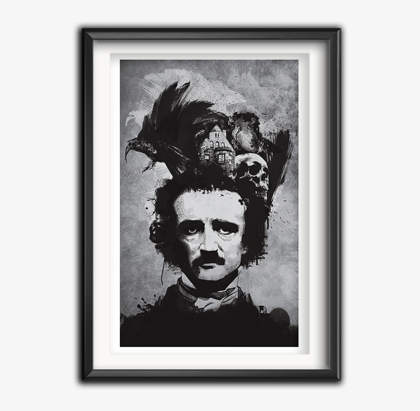 Edgar Allan Poe Poster - Las Aventuras De Arthur Gordon Pym [book ...