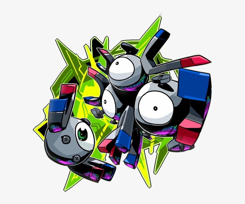 Magneton - Magnemite - Free Transparent PNG Download - PNGkey