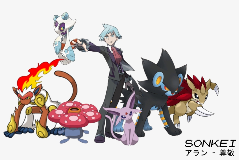 #pokemontrainer #pokemon #pocketmonsters #monferno - Pokemon Steven ...