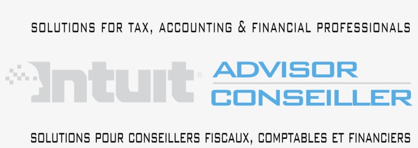 Intuit Advisor Conseiller Logo Png Transparent - Intuit - Free ...