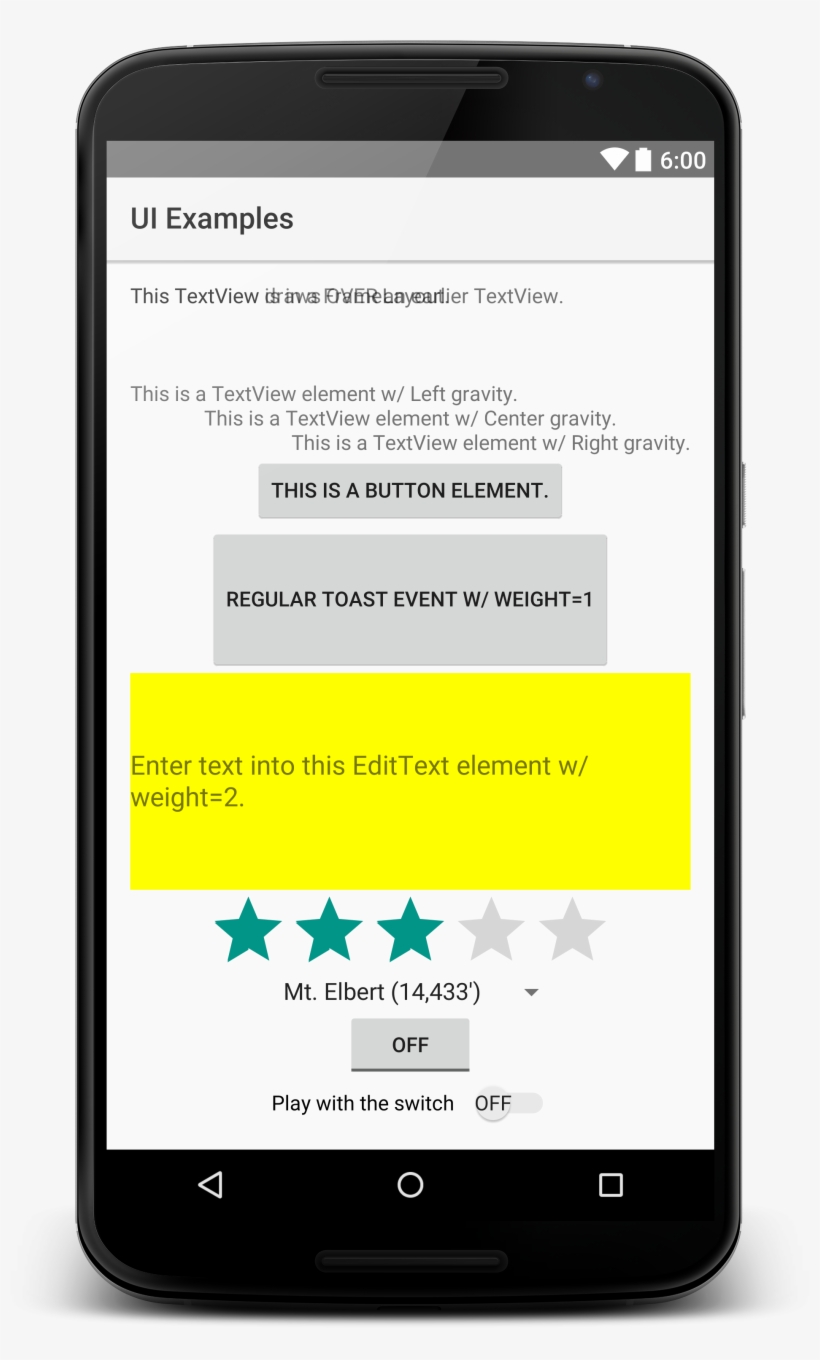 User Interface Examples, - Android - Free Transparent PNG Download - PNGkey