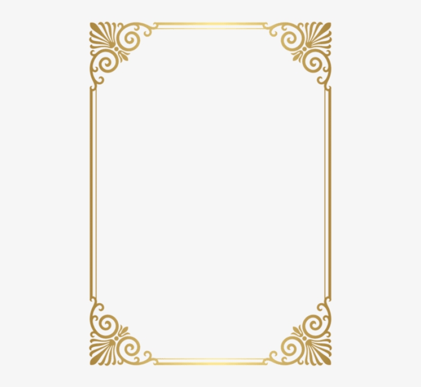 Border Frame Transparent Png - Free Transparent PNG Download - PNGkey